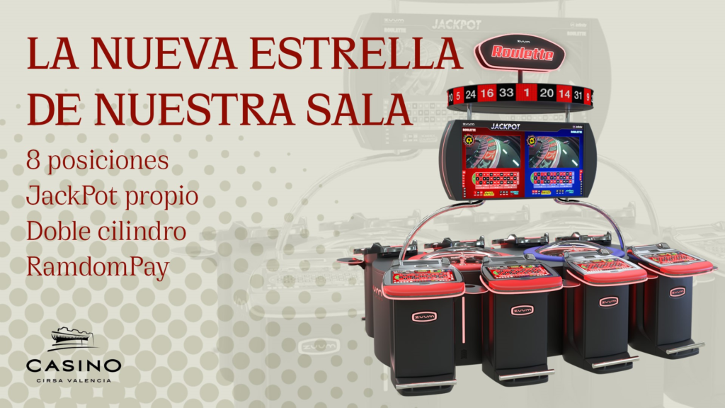 Descubre la nueva ruleta Zuum. • Casino CIRSA Valencia